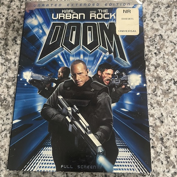 Media | Doom Dvd Karl Urban The Rock | Poshmark